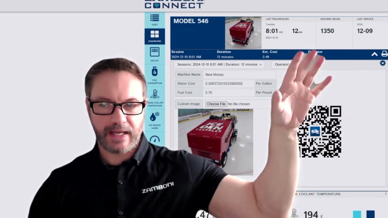 Reconnecting to Zamboni Connect | Zamboni