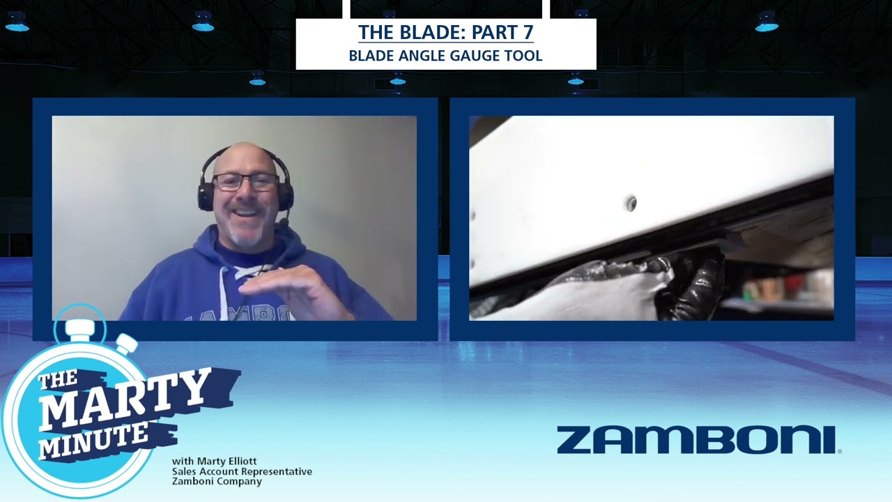 The Marty Minute: The Blade – Part 7: Blade Angle Gauge Tool | Zamboni